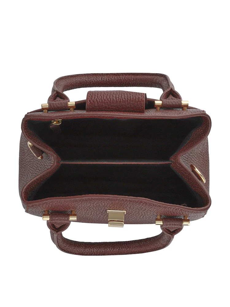 Smeđa - Jones Bootmaker Vhimsi Leather Top Handle Torba sa ručkama Bag