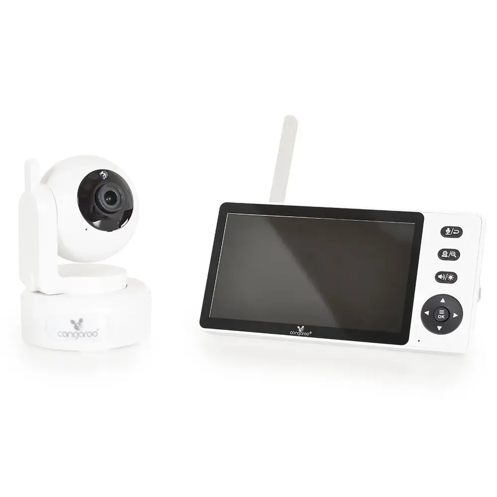CANGAROO Video monitor za bebe Iris, Beli
