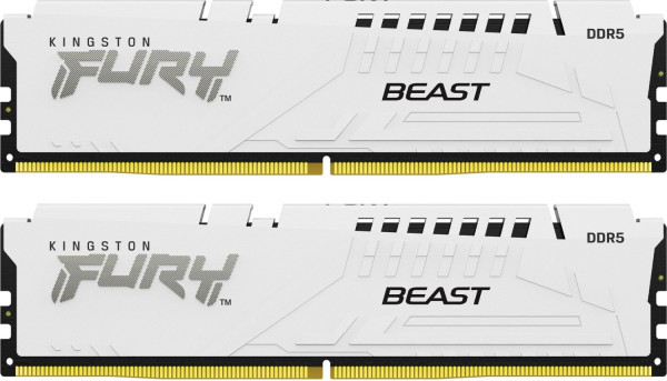 RAM DIMM DDR5 KINGSTON 2x16GB 5600MHz Fury Beast White KF556C36BWEK2-32