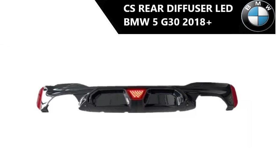 BMW 5 G30 CS zadnji difuzor LED 2018+