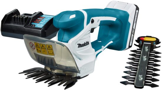 Akumulatorske makaze za travu Makita UM110DWYX; 18V 1,5 Ah