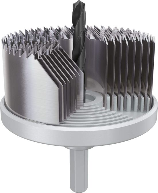 Bosch Set testera za otvore sa držačem za drvo i gips, 25; 32; 38; 44; 51; 57; 63; 68×28 mm (2608594509)