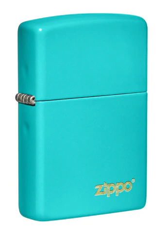 Zippo upaljač 49454 ZL Flat Torquoise Logo