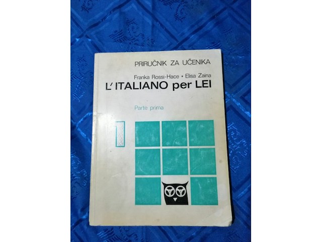 L`italiano per LEI priručnik za učenika