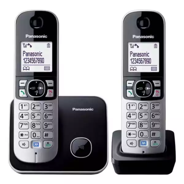 Panasonic Bežični telefon KX TG6812FXB