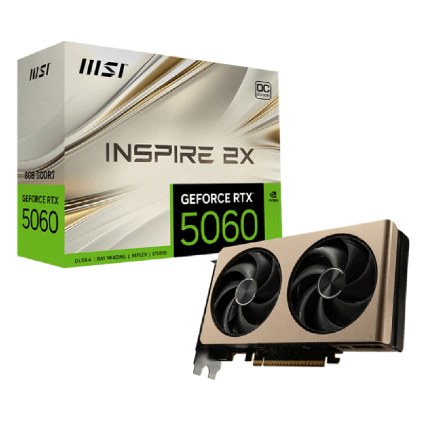 MSI GeForce RTX 5060 8G INSPIRE 2X OC grafička karta