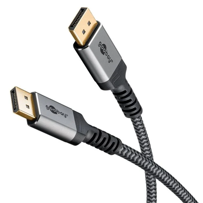 DisplayPort™ (DP 1.4) kabl, 5,0 m, 32,4 Gbit/s, 8K/60Hz DSC