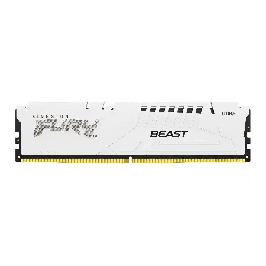 Memorija DDR5 64GB(2x32GB) 6000MHz Kingston Fury Beast KF560C36BWEK2-64 White EXPO