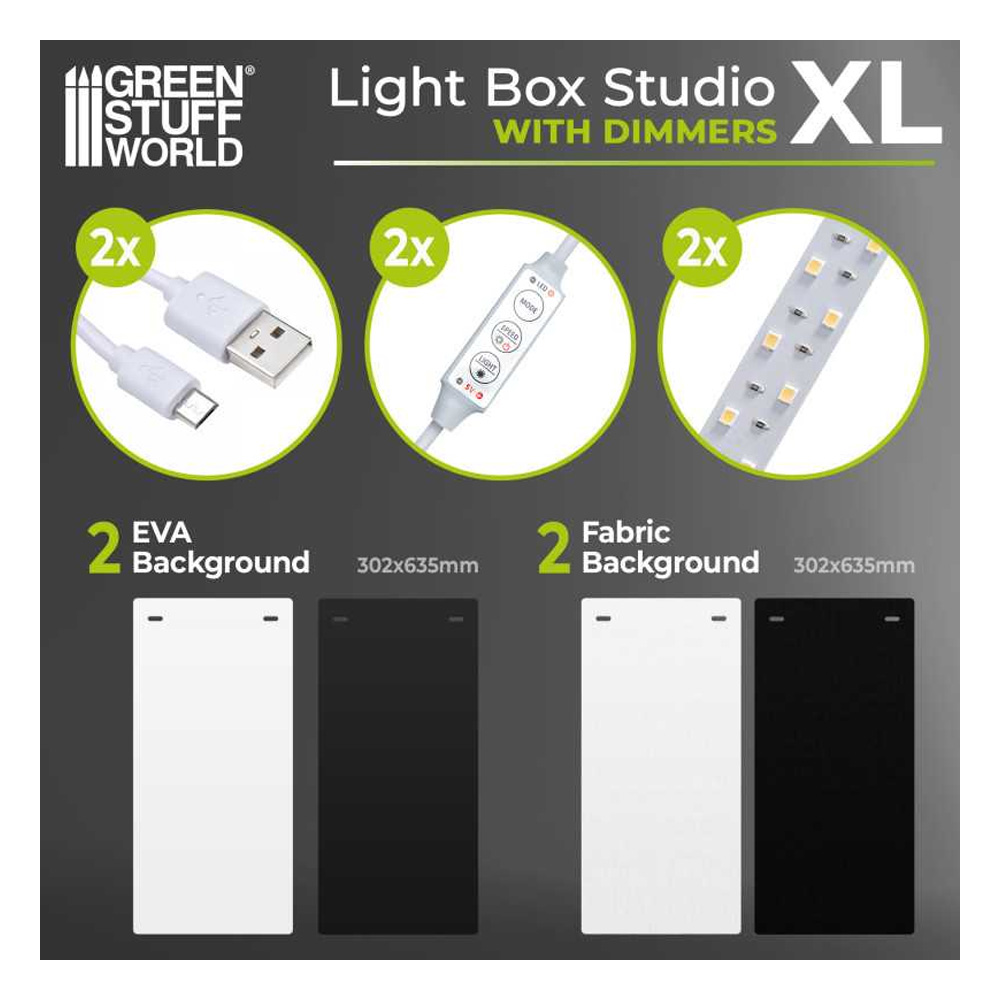 Light Box with dimmers (Size L)