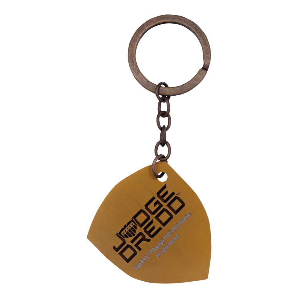 2000 AD Judge Dredd Badge Keyring