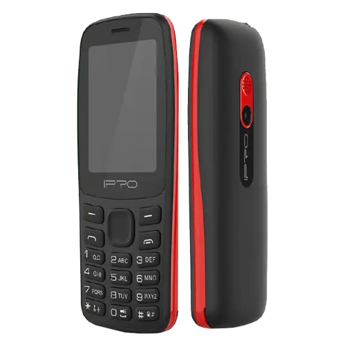 IPRO Mobilni telefon A25, 32MB/32MB, Dual sim, crveno-crni