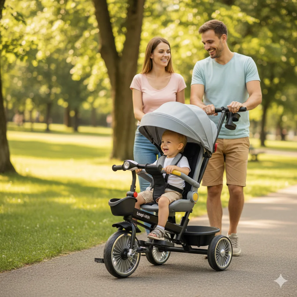 Tricikl Playtime 4003 Sweet Ride sivi
Tricikl Playtime 4003 Sweet Ride sivi