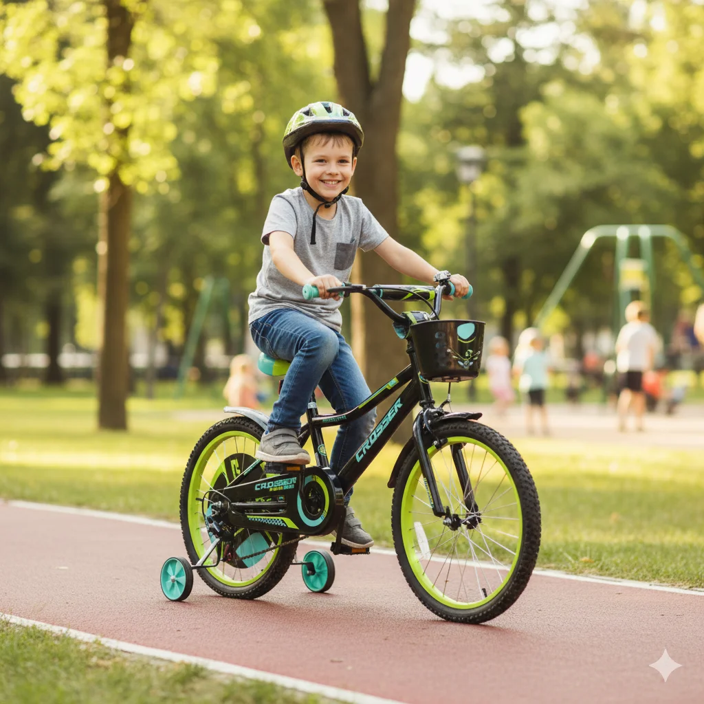 Dečiji bicikl 20” Crosser zeleno crni
Dečiji bicikl 20” Crosser zeleno crni