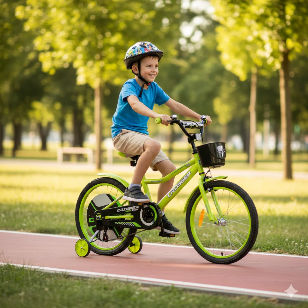 Dečiji bicikl 20” Crosser zeleni
Dečiji bicikl 20” Crosser zeleni