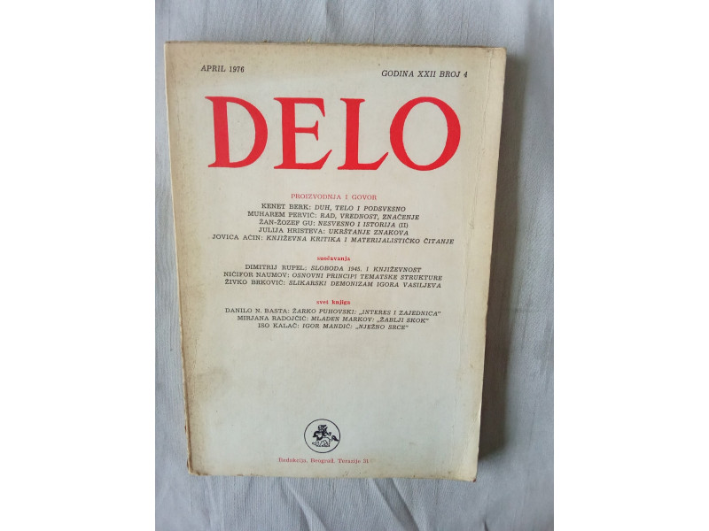 Delo-Broj 4-1976