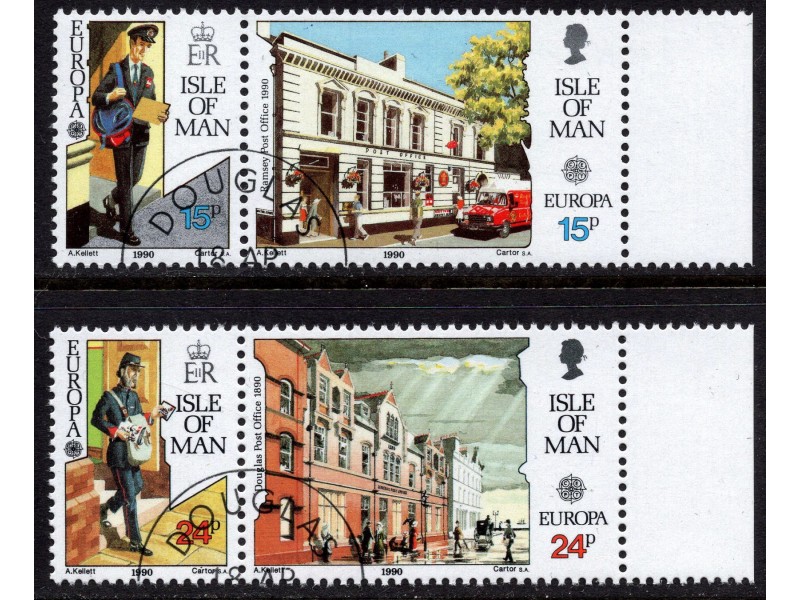 Isle of Man 1990. CEPT