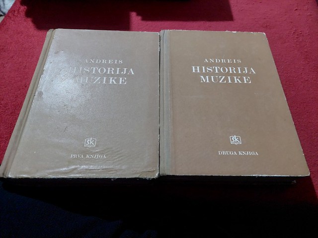 Historija muzike I-II Andreis