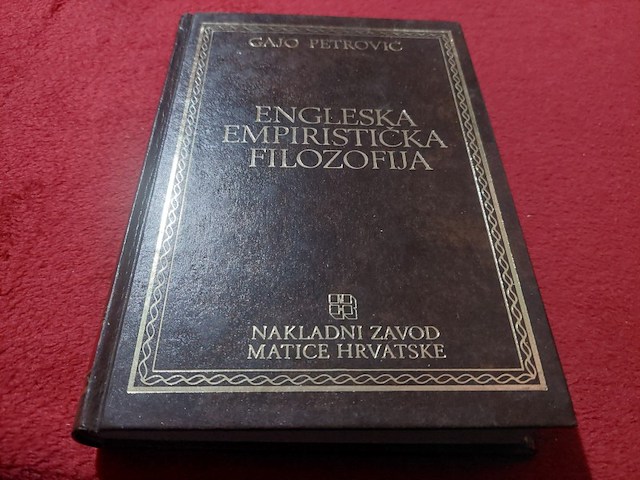Engleska empiristička filozofija Gajo Petrović