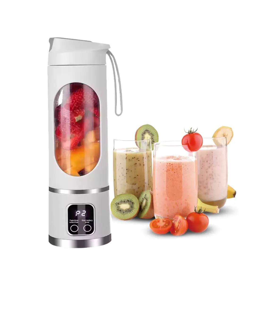 Prenosivi digitalni blender, Beli