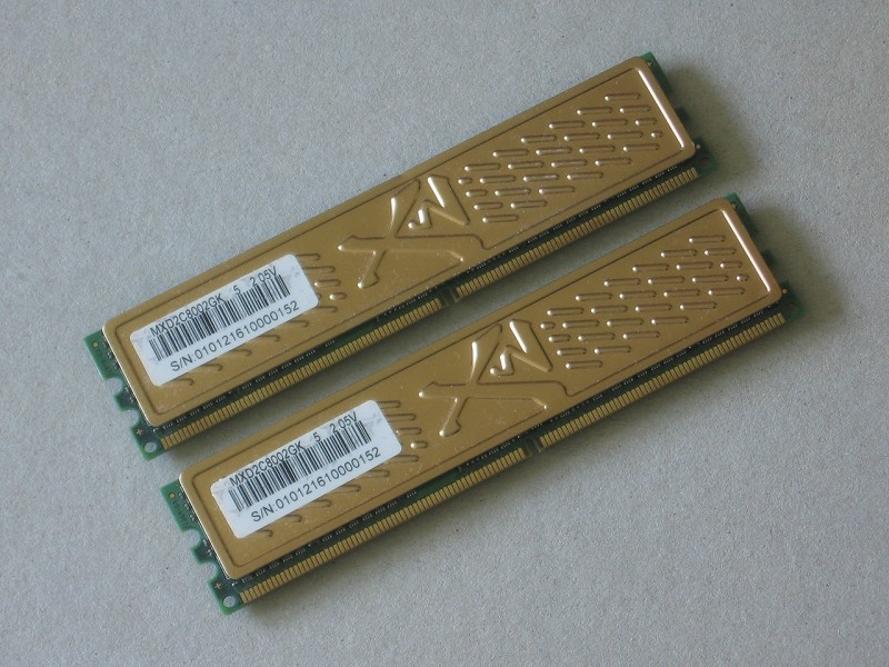 Memorija DDR2 Mach Xtreme 2×1GB, 800MHz