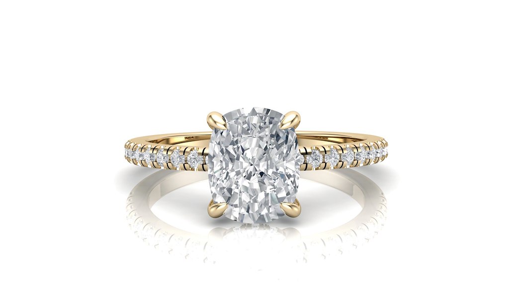 Cushion Cut Engagement Ring