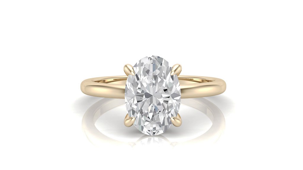 Oval Cut Engagement Ring