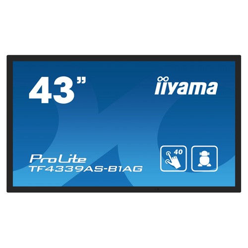 Iiyama 42.5″ ProLite TF4339AS-B1AG Touchscreen interaktivni displej