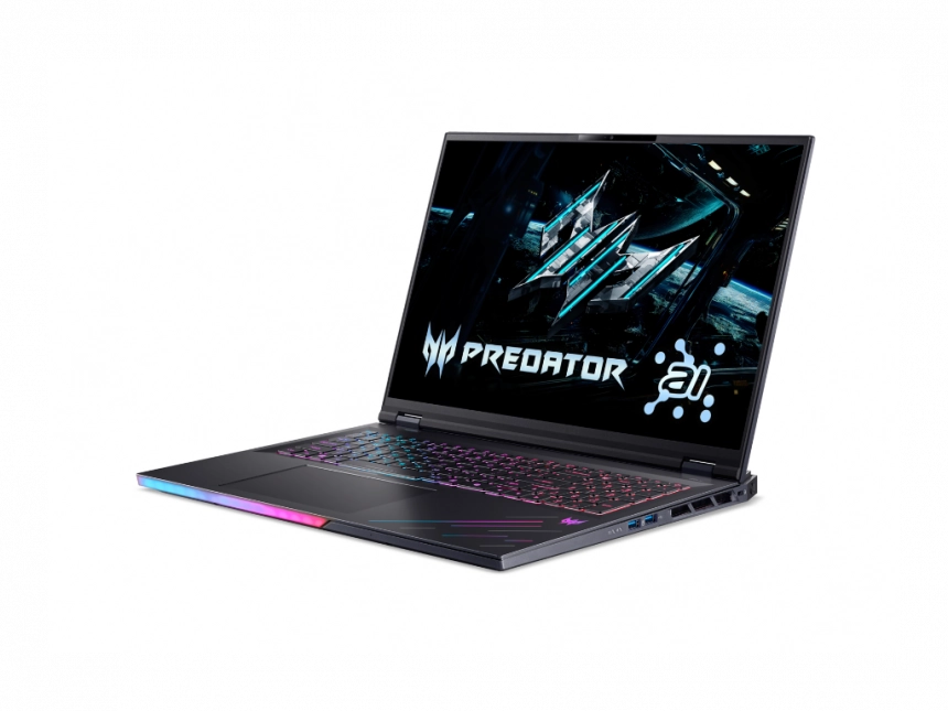 Laptop ACER Predator Helios 18 AI PH18-73 Win11P/18" WQXGA Mini Led/Ultra 9 275HX /192GB/2TB/RTX 509