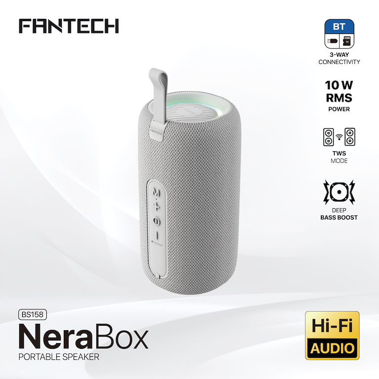 Bluetooth zvucnik Fantech BS158 NeraBox sivi