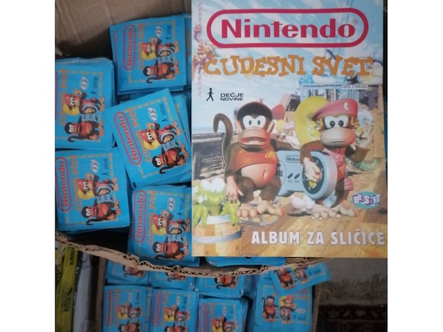 Nintendo DN Čudesni Svet Album plus 100 kesica