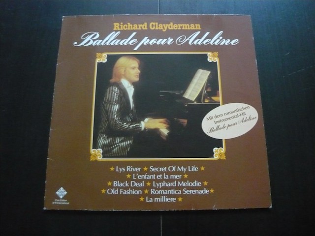 Richard Clayderman - Ballade Pour Adeline