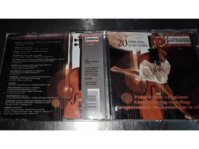20 years Capriccio, award-winning recordings , ORIG.