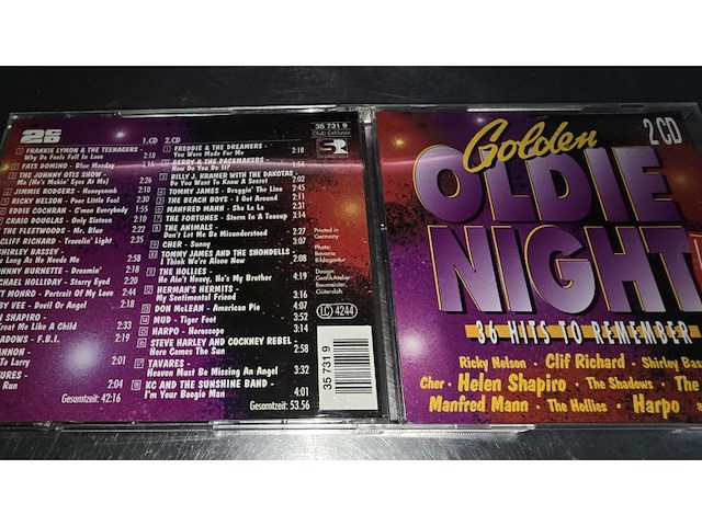 VA - Golden oldie night Vol. 5 2CDa , ORIGINAL