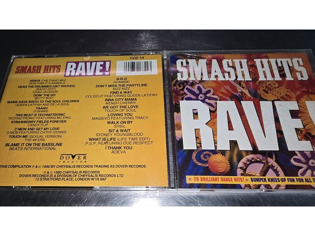 VA - Smash hits, Rave! , ORIGINAL