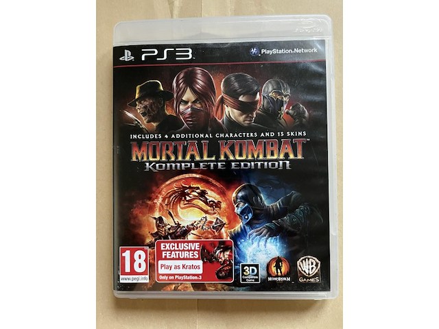 Mortal Kombat Komplete Edition za PS3
