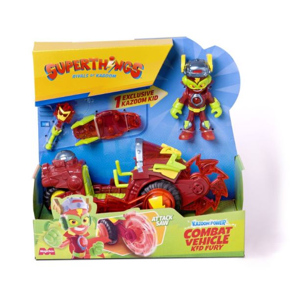 SUPERTHINGS S PLAYSET COMBAT VOZILO FURY