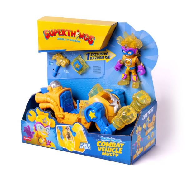 SUPERTHINGS S PLAYSET COMBAT VOZILO MULTI