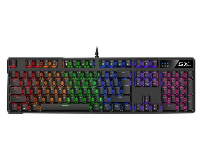 GENIUS Scorpion K12 Gaming RGB USB US mehanička tastatura crna