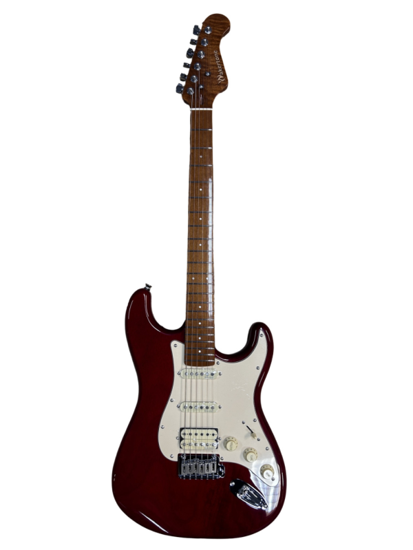 Wakertone VK77R-DCT Premium električna gitara Boja Dark Cherry Transparent
