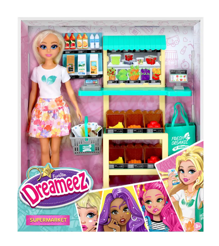 Dreameez Dreameez Supermarket set s lutkom