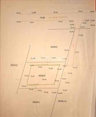 Plac od 4 ara za porodičnu kuću ID#1136