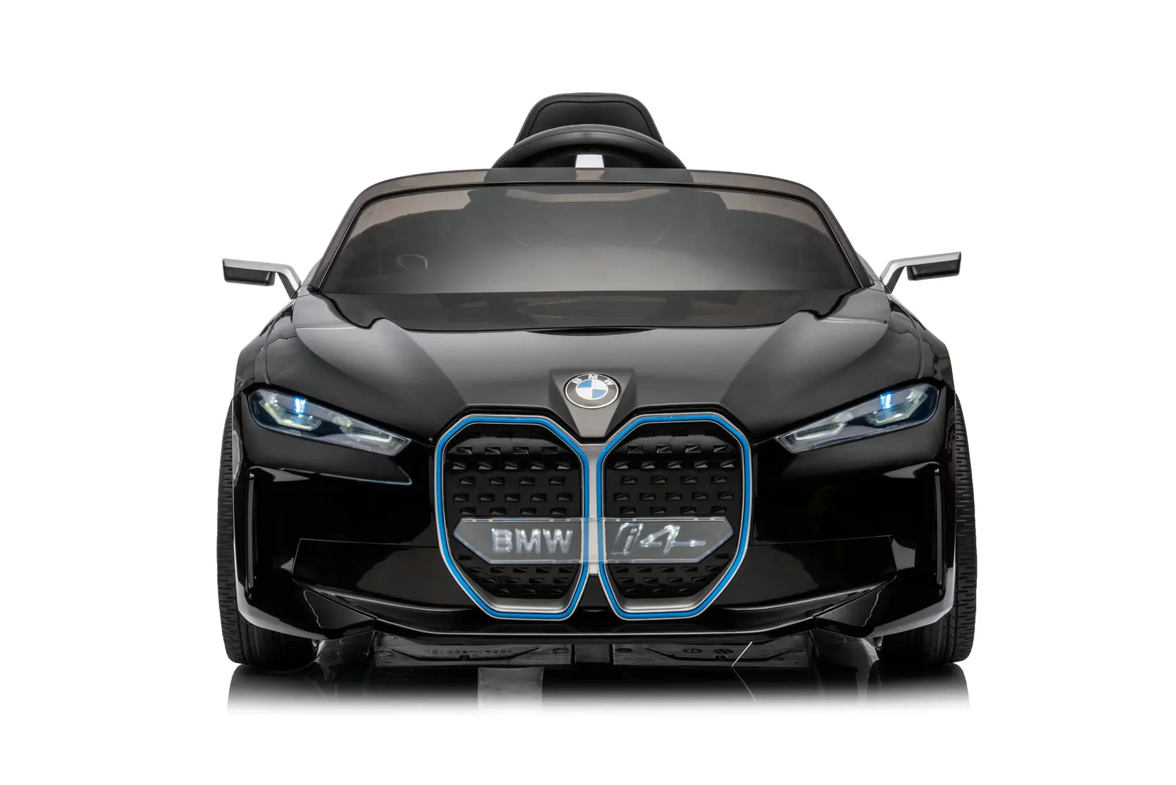 Premium Stil Automobil na akumulator za decu BMW I4, 12 V, Crni