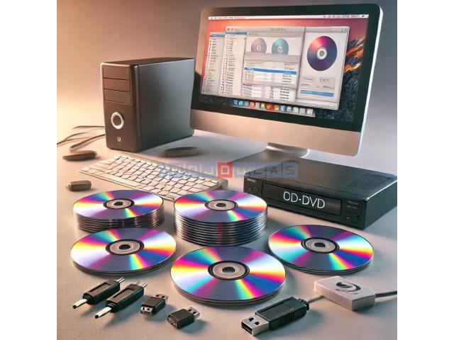 Izrada kopija CD, DVD i BluRay, backup podataka
