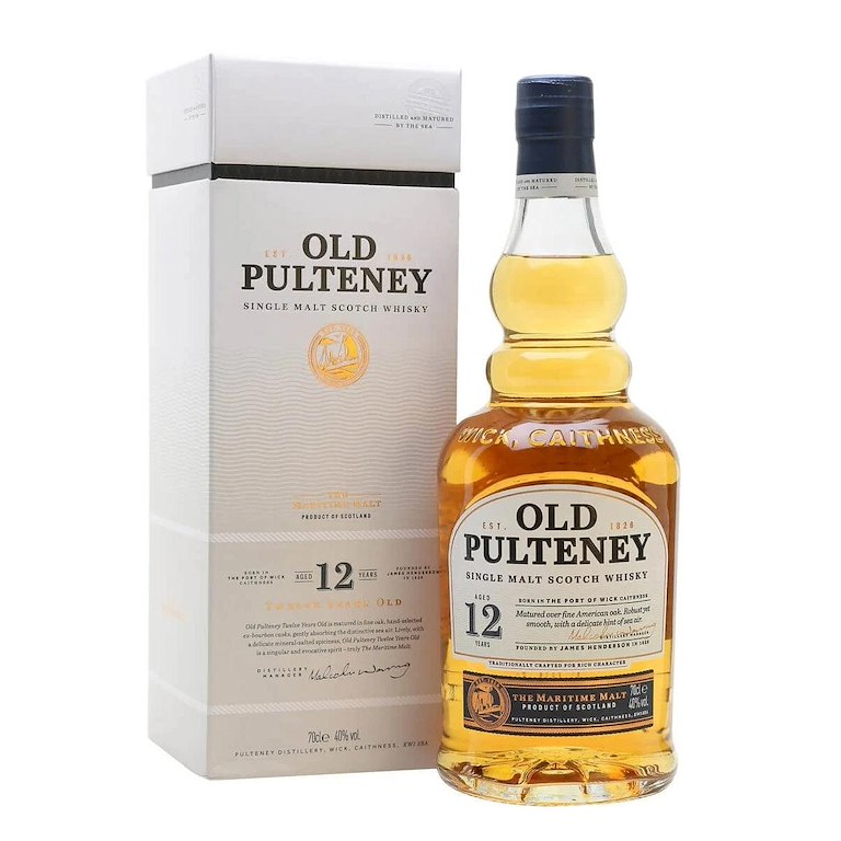 Old Pulteney Viski, Aged 12 Years, 0.7l