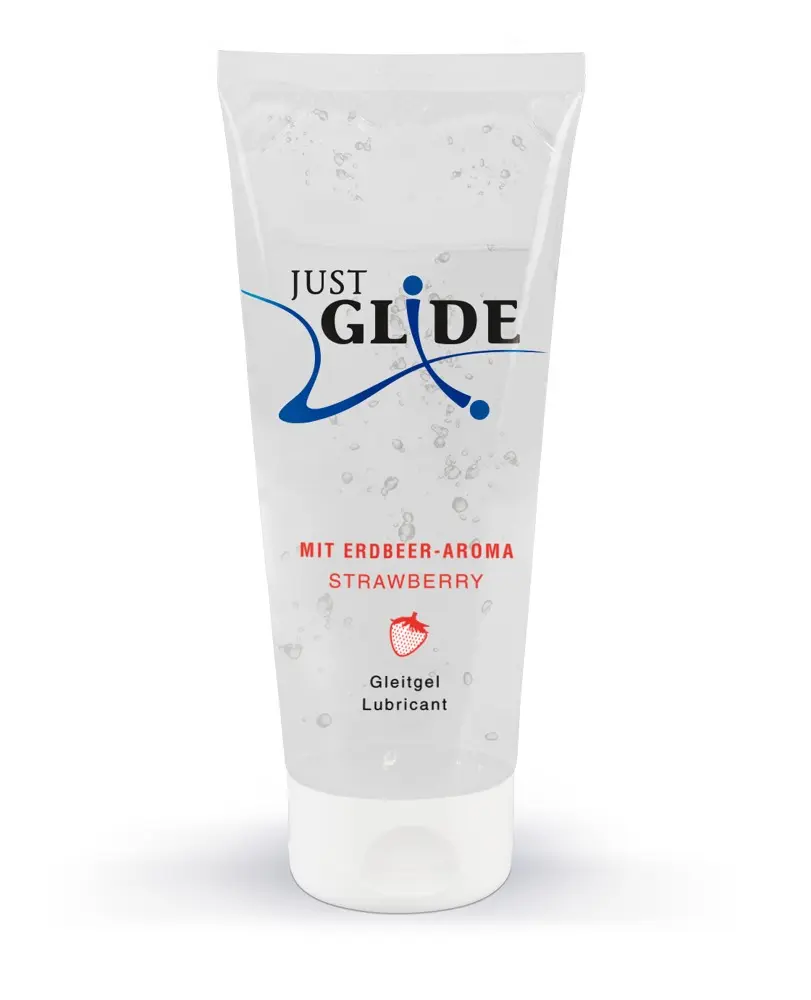 Just Glide Lubrikant, Aroma Jagoda, 200ml