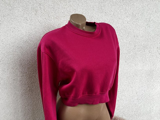 Bershka pink croptop S