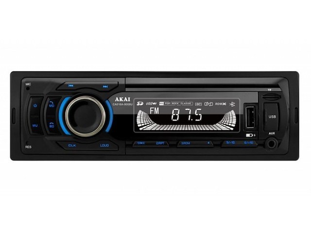 AKAI CA016A-9008U AUTO RADIO SA BLUETOOTH I USB-SD Čitačem