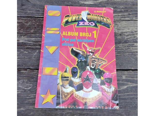 ALBUM POWER RANGERS ZEO