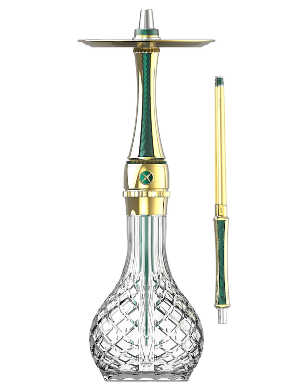 HOOKAH MAXX ROYAL EMERALD GOLD