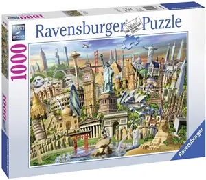 Ravensburger Ravensburger puzzle 1000 delova - Svetske znamenitosti (RA19890)